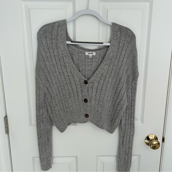 Garage | Sweaters | Garage Gray Cardigan | Poshmark